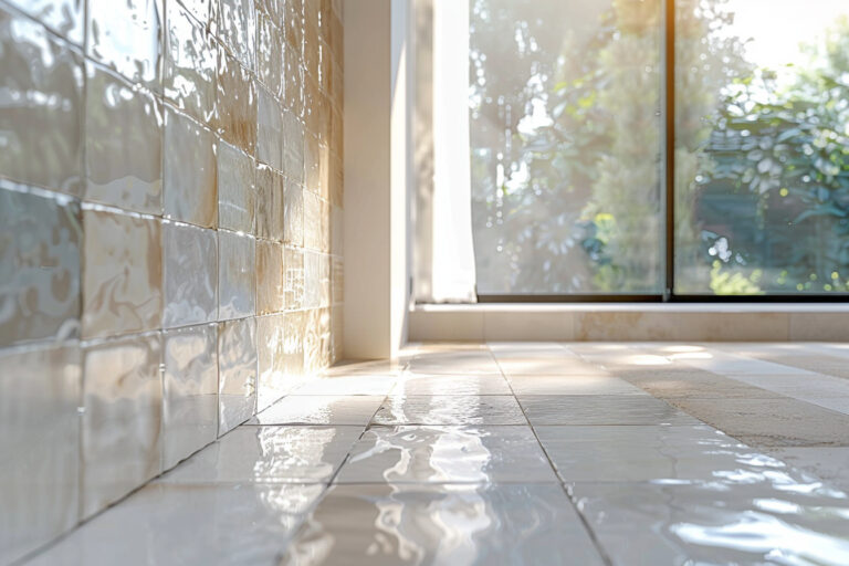 Durabilité du carrelage peint et émaillé : quelles différences