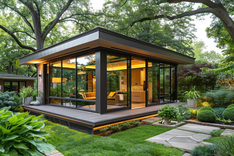 Tendances incontournables du design d'abris de jardin en 2024